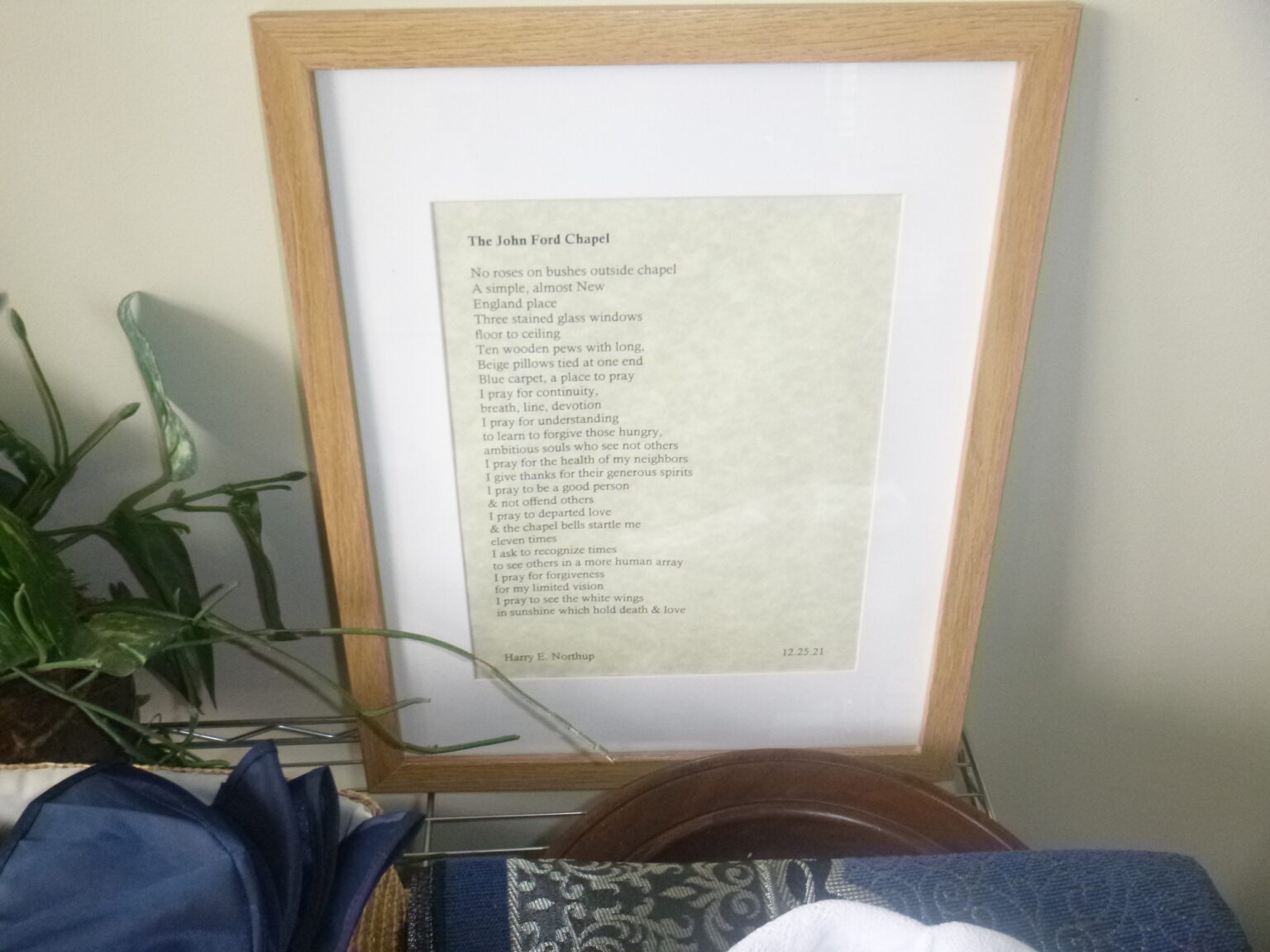“The John Ford Chapel” — a poem by Harry Northup | Koan Kinship -- Bill ...